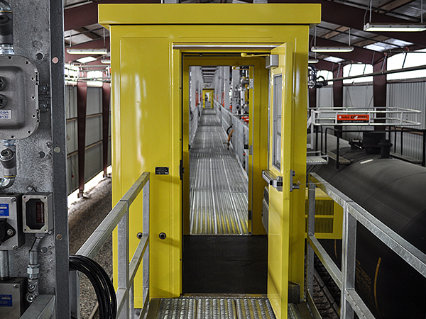 Metal Canopy Operators Shelter - SafeRack