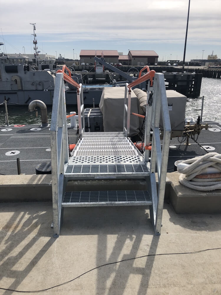 Marine Gangway Ship View - SafeRack