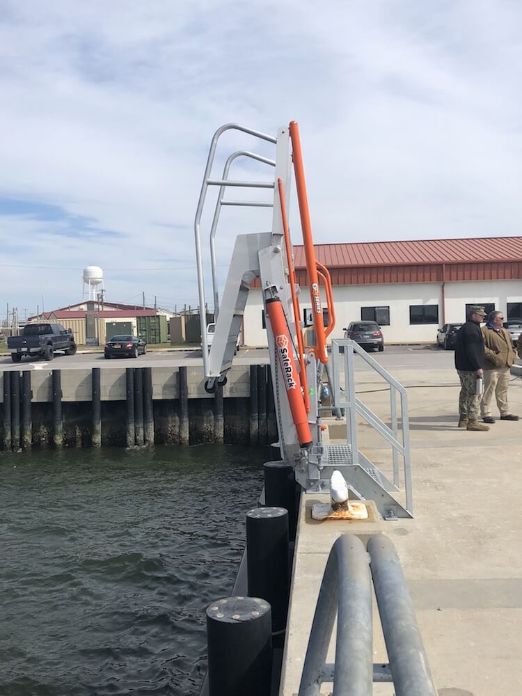 Raised Marine Gangway - SafeRack