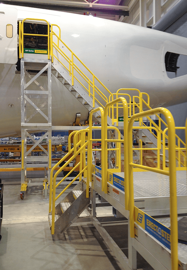 Rolling Access Pax Door Platform - SafeRack