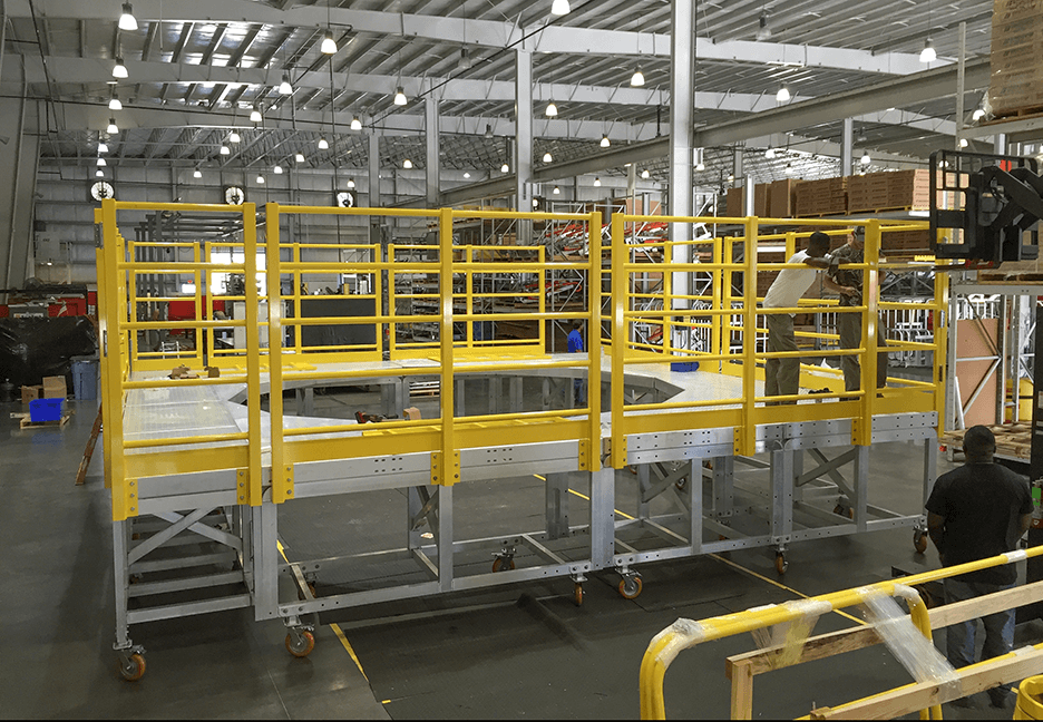 Rolling Access Platform Equipment - SafeRack